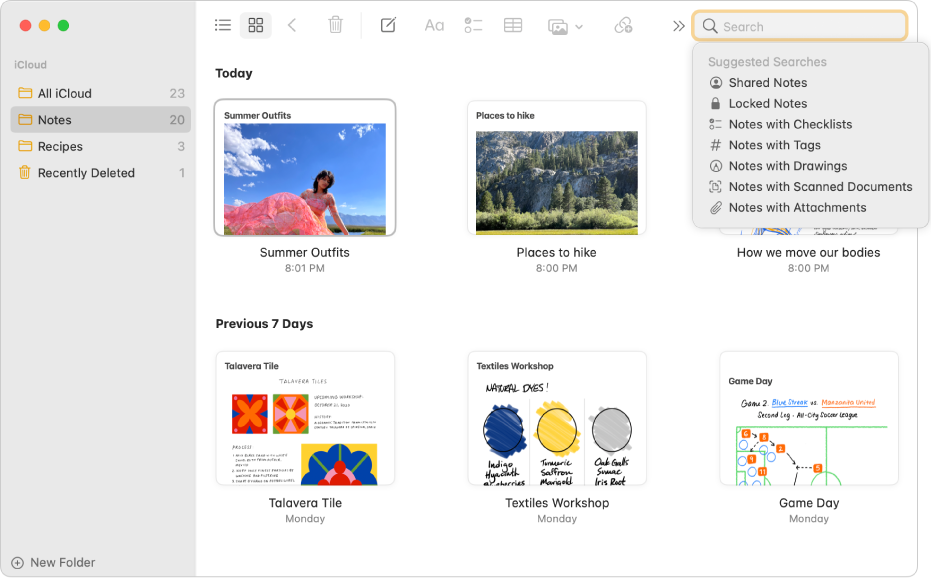 Notes User Guide For Mac Apple Support