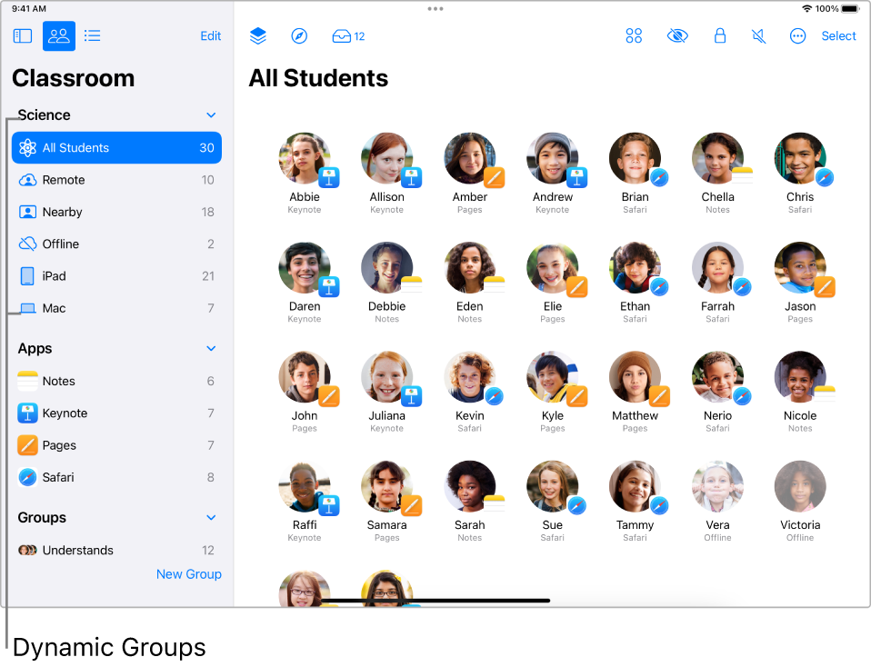 Create student groups in Classroom - Apple Support