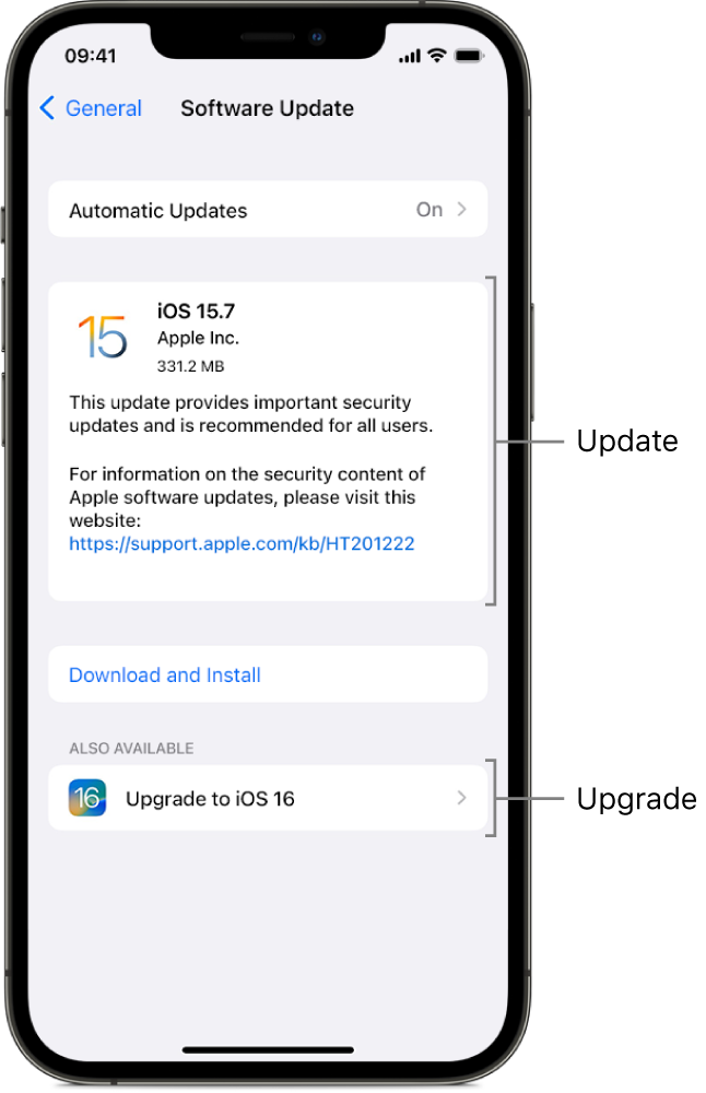 About software updates for Apple devices - Apple Support (IN)
