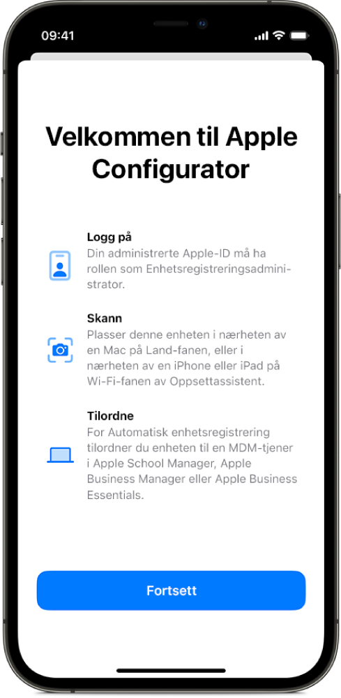 Legg til Apple-enheter i Apple School Manager, Apple Business Manager eller Apple Business ...