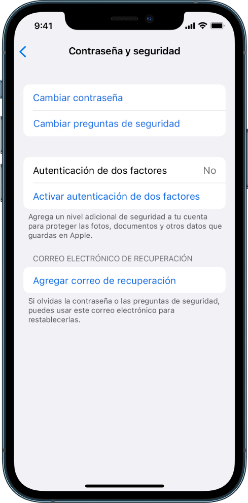 Proteger el Apple ID - Soporte técnico de Apple (US)