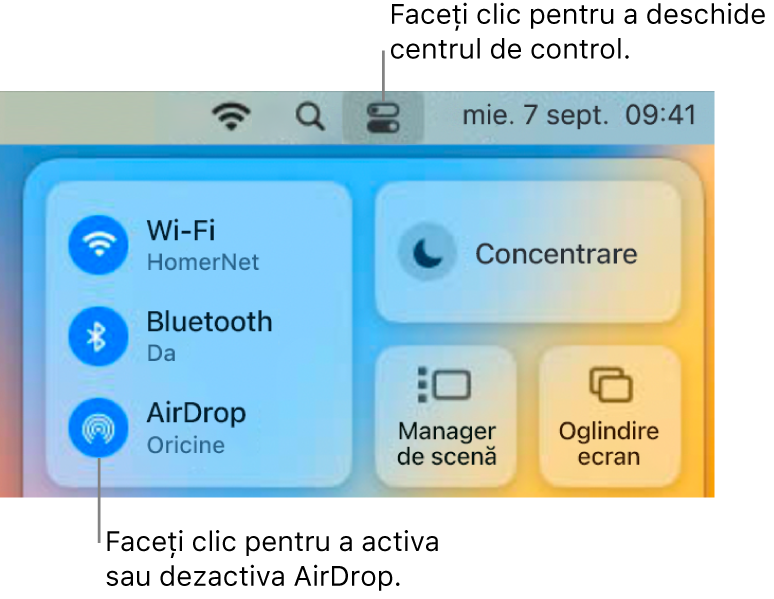 Controlul securizat al celor cu care partajați conținut de pe Mac ...