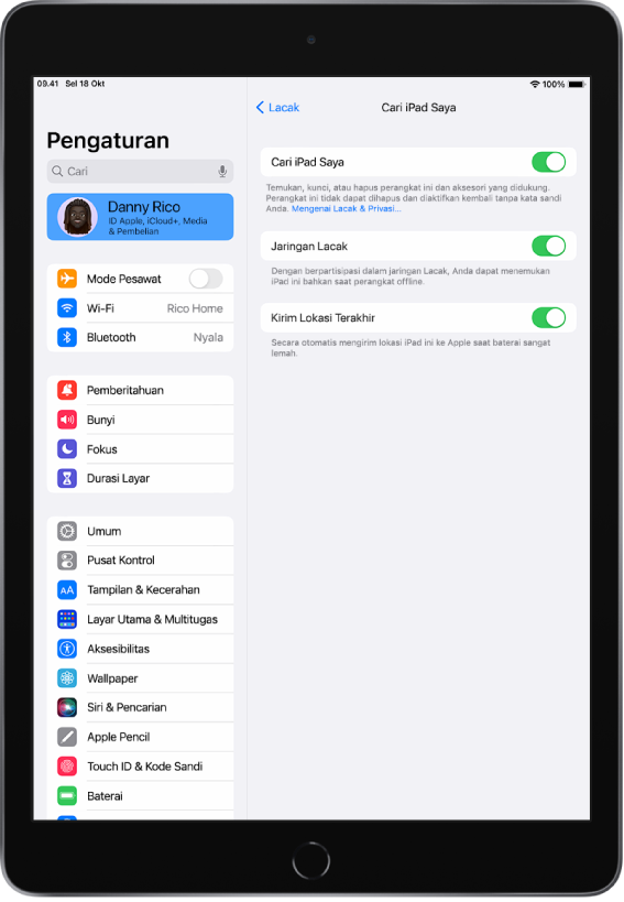 Mengatur dasar-dasar - Apple Support (ID)