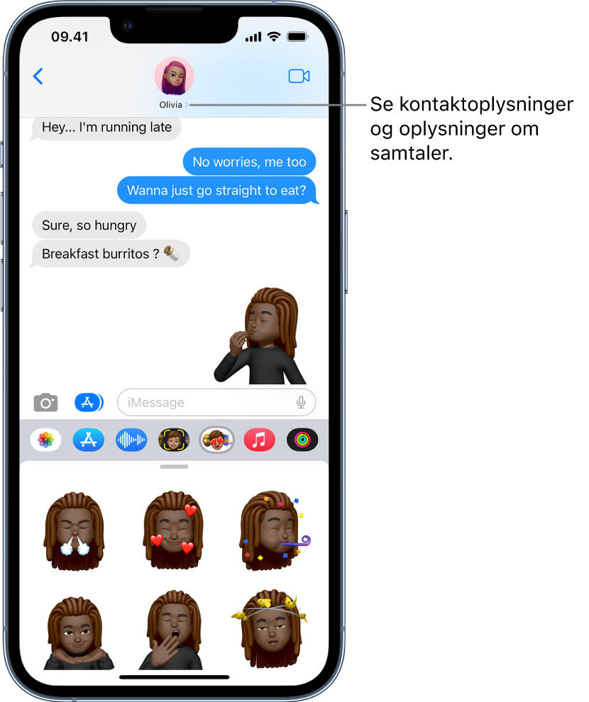 Send og besvar beskeder på iPhone - Apple-support (DK)
