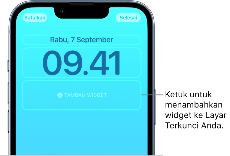 Membuat Layar Terkunci iPhone khusus - Apple Support (ID)