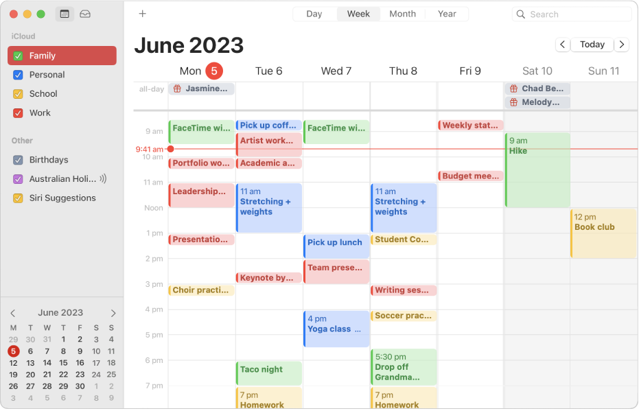 Calendar User Guide For Mac Apple Support AU 
