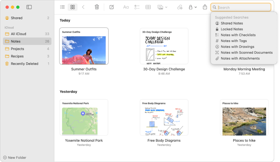 Notes User Guide For Mac Apple Support