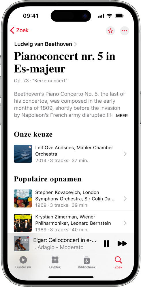 Informatie van experts in Apple Music Classical op de iPhone - Apple ...