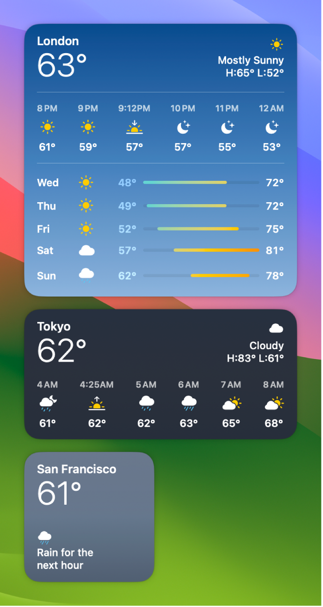 Use Weather Widgets On Mac Apple Support QA 
