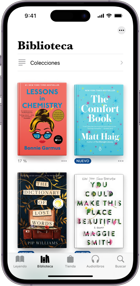 Organizar libros en la app Libros del iPhone - Soporte técnico de Apple ...