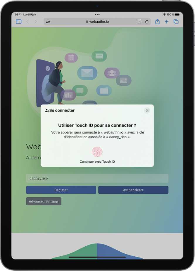 Utiliser des clés d’identification pour se connecter à des apps et des ...