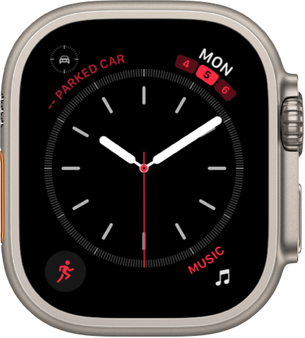 Apple Watch Ultra faces and their features - Apple Support