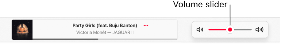Adjust the volume in Apple Music on Windows - Apple Support