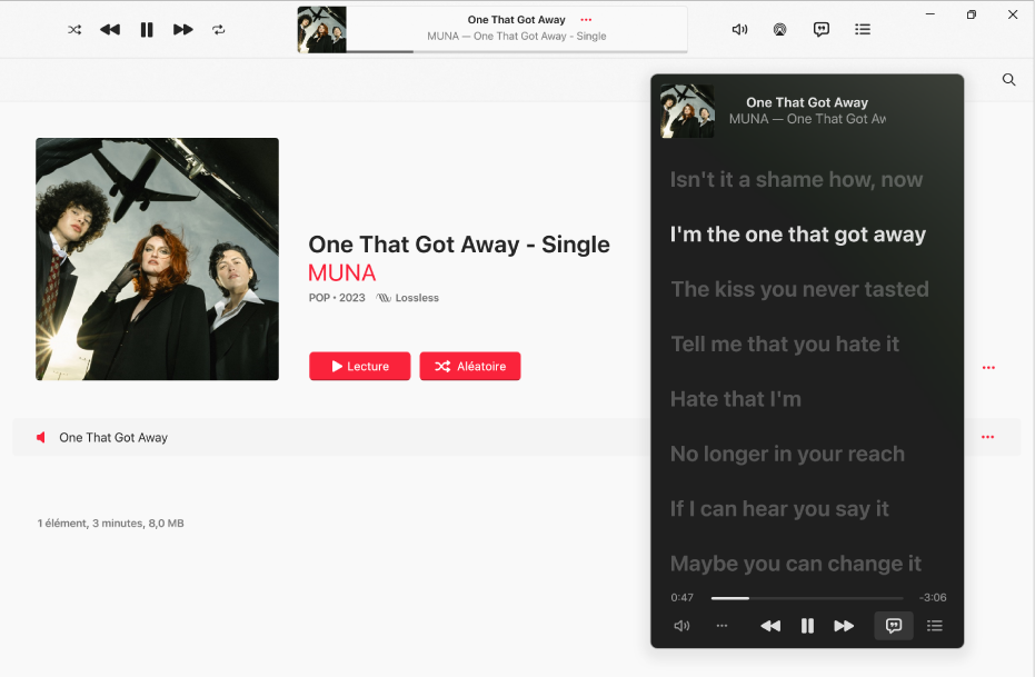 Guide d’utilisation dʼApple Music pour Windows - Assistance Apple (BE)