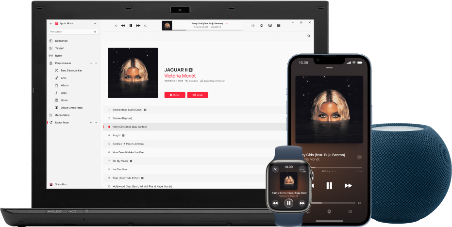 Petunjuk Pengguna Apple Music untuk Windows - Apple Support (ID)