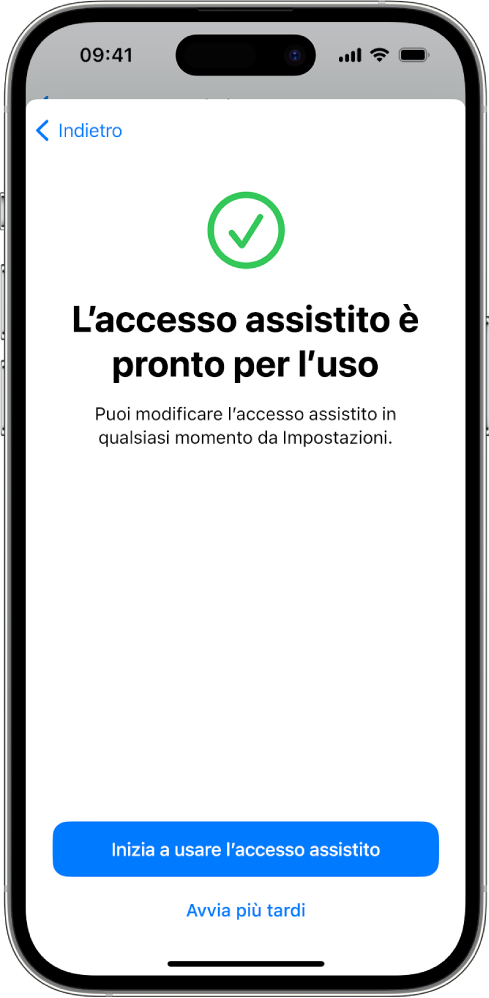 Configurare “Accesso assistito” su iPhone - Supporto Apple (IT)