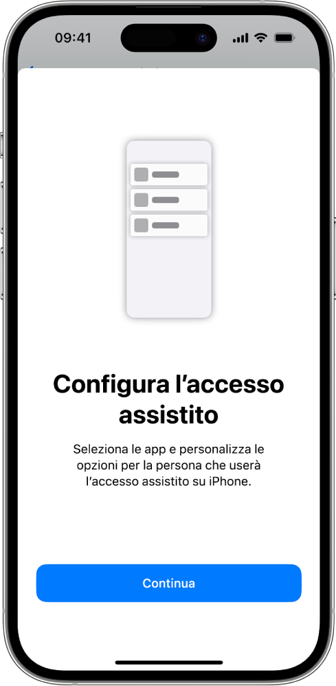 Configurare “Accesso assistito” su iPhone - Supporto Apple (IT)