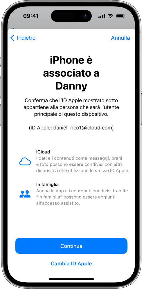 Configurare “Accesso assistito” su iPhone - Supporto Apple (IT)