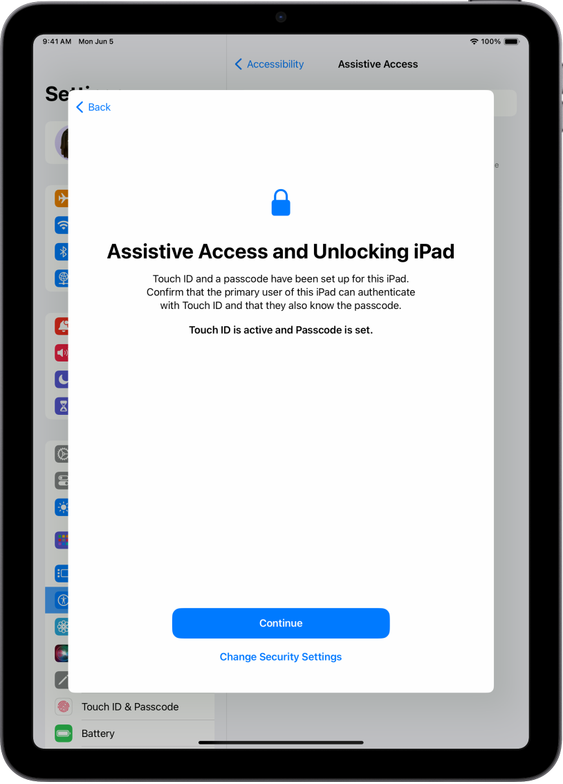 Set up Assistive Access on iPad - Apple Support