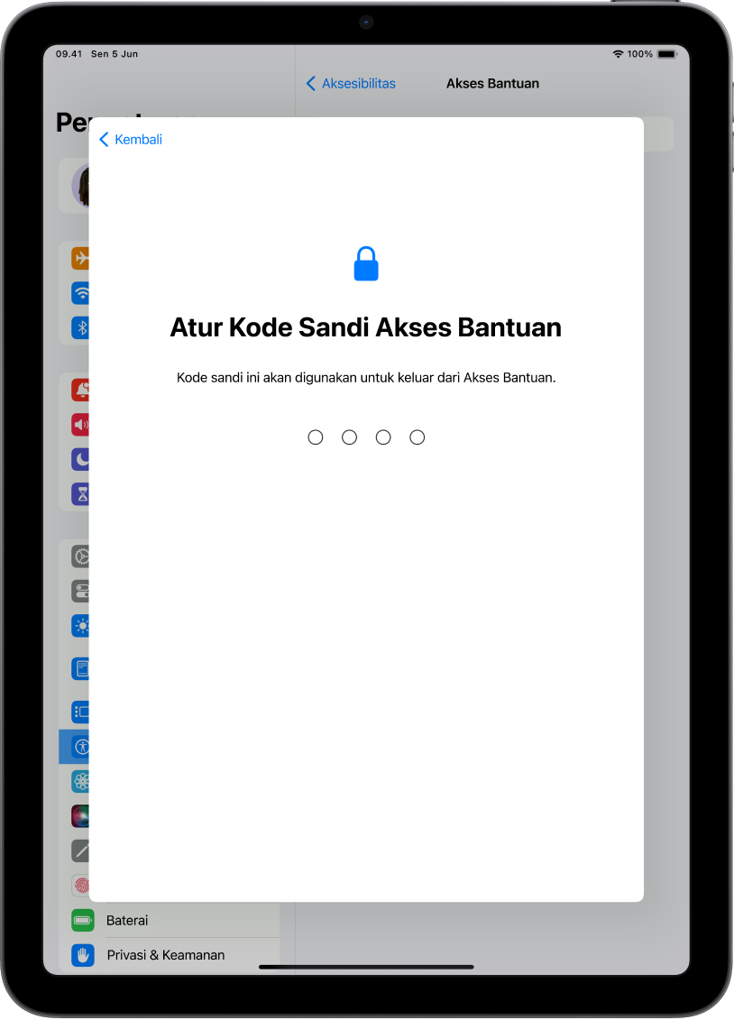 Mengatur Akses Bantuan di iPad - Apple Support (ID)