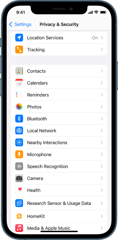 App privacy features in Apple products - Apple Support