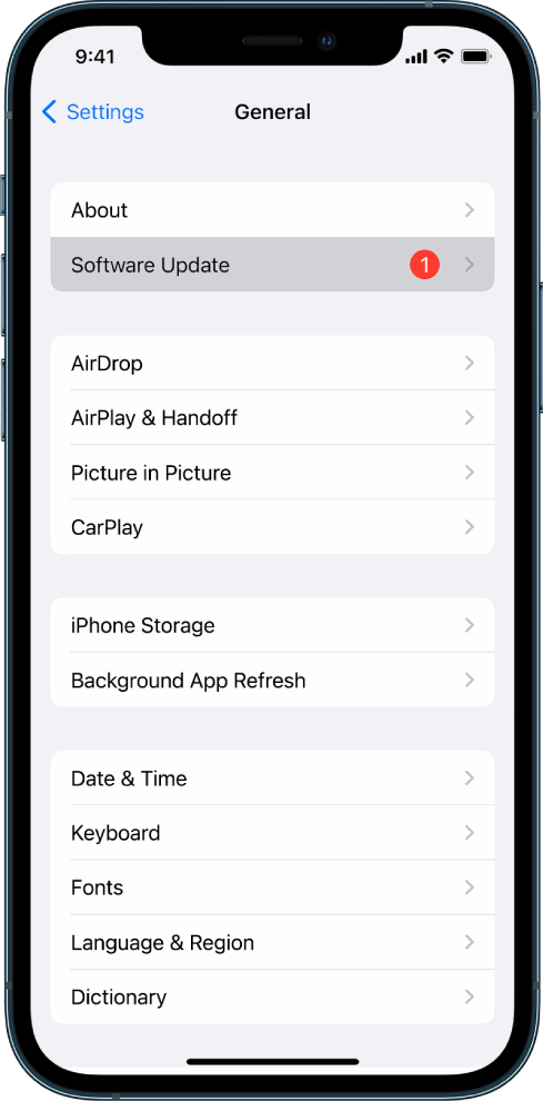 Update your Apple software – Apple Support (AU)