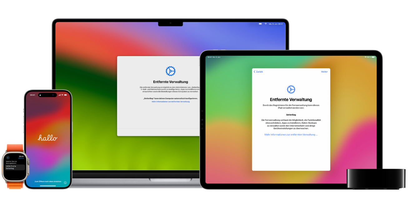 Implementierung von Apple-Plattformen - Apple Support (DE)
