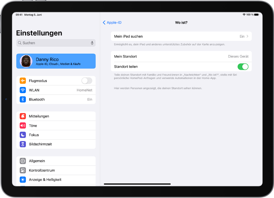 Wunderschone Ipad Benutzer Wechseln Bild