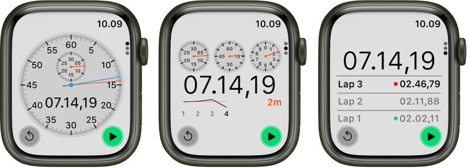Menghitung waktu kejadian dengan stopwatch di Apple Watch - Apple ...