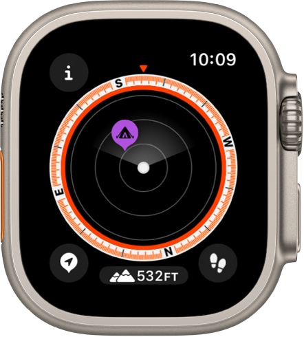 Use the Compass app on Apple Watch Ultra - Apple Support