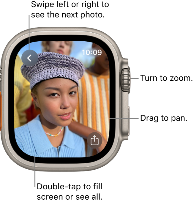 View photos and Memories on Apple Watch Ultra - Apple Support