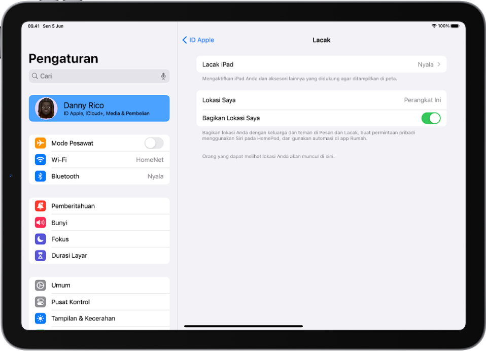 Mengatur dasar-dasar - Apple Support (ID)