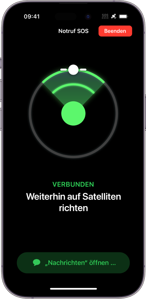 Verwenden von „Notruf SOS via Satellit“ auf deinem iPhone - Apple ...
