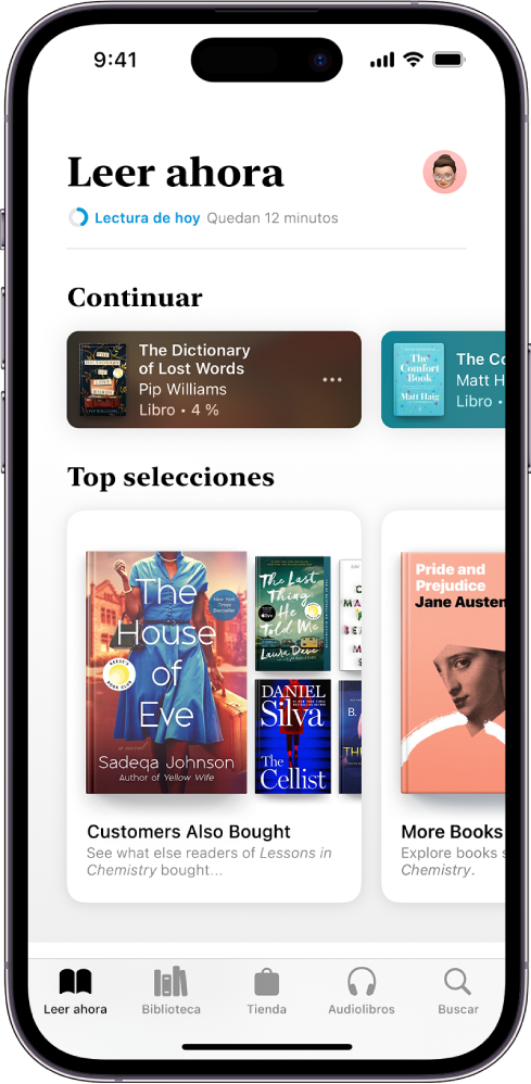Leer libros en la app Libros del iPhone - Soporte técnico de Apple (ES)