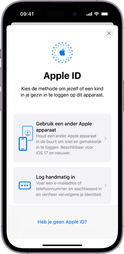 Basisconfiguratie - Apple Support (NL)