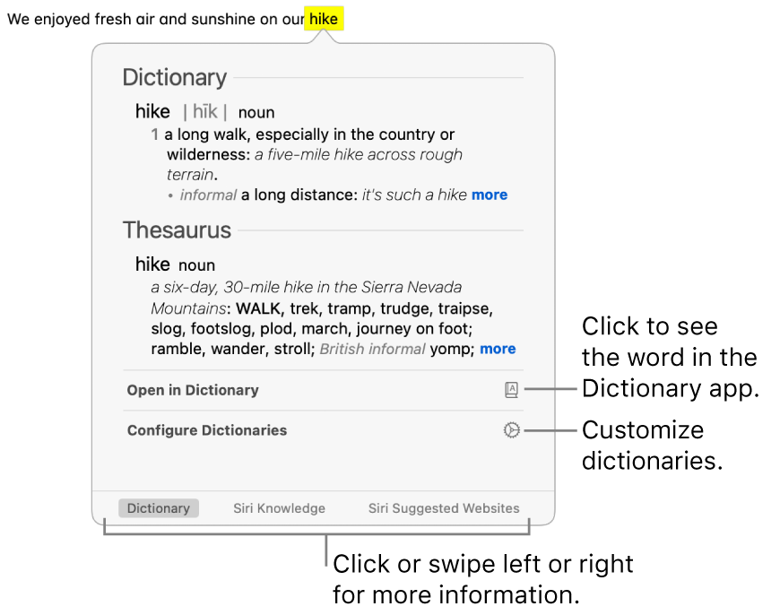 Look Up Words On Mac Apple Support