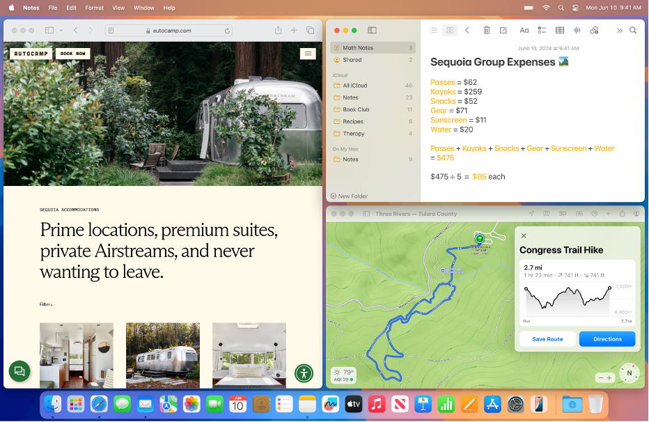Mengotakkan jendela di Mac - Apple Support (ID)