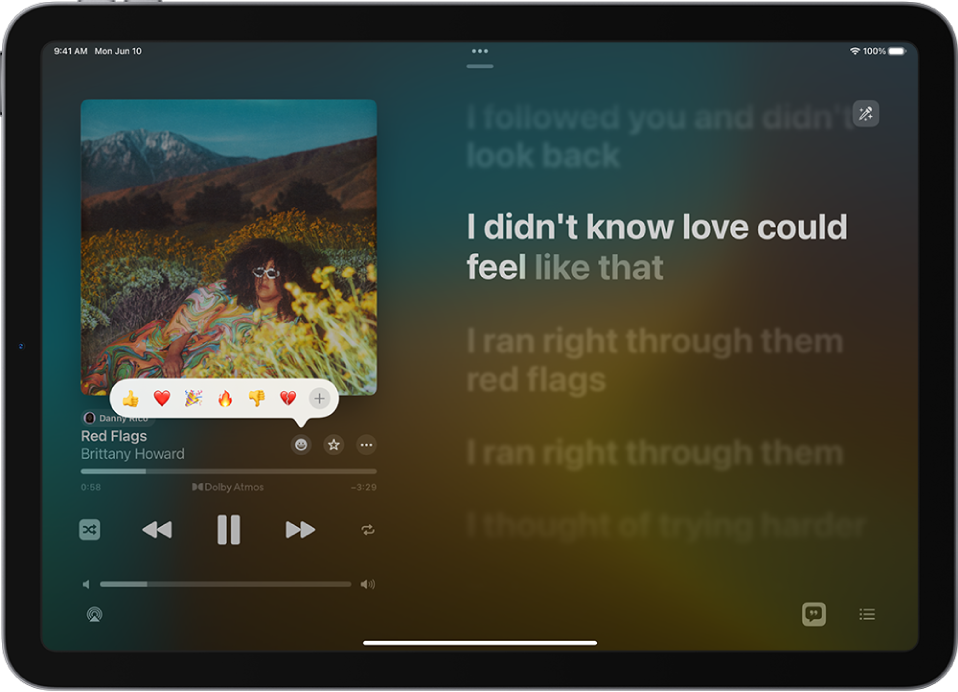 Добавяне на реакция към сътрудничество за списък с песни в Музика на ...