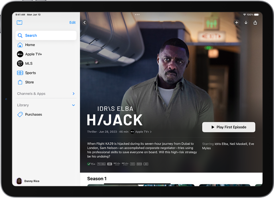 Apple tv ipad store