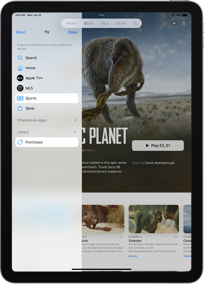Znajdowanie programow TV filmow i innej zawarto ci w aplikacji Apple TV na iPadzie Wsparcie Apple PL