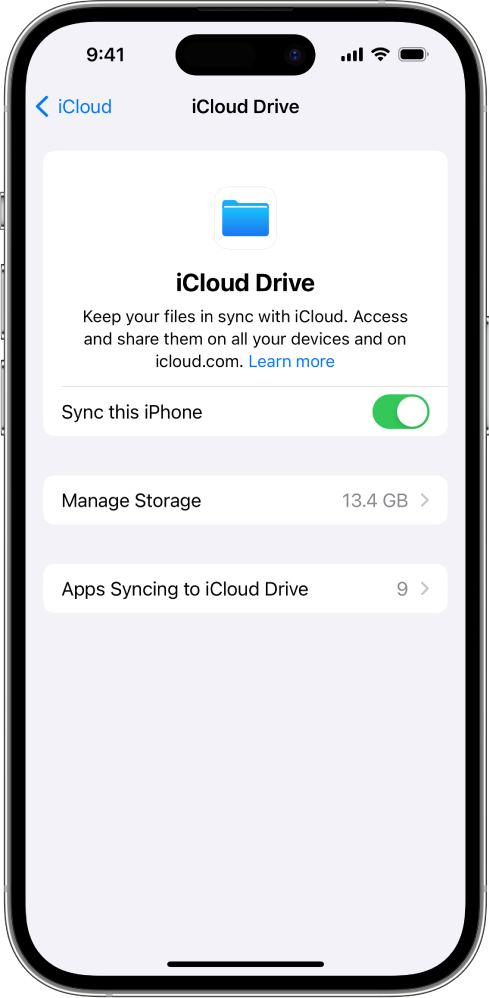 Configure iCloud Drive em todos os seus dispositivos - Suporte da Apple (BR)