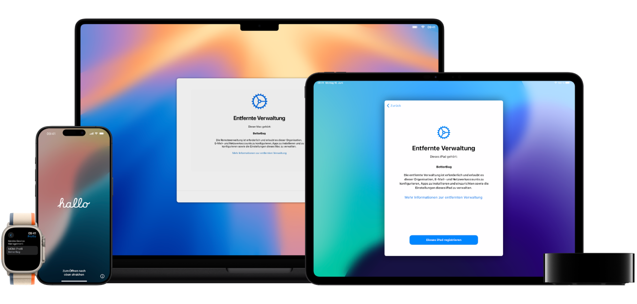 Implementierung von Apple-Plattformen - Apple Support (DE)