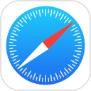 Das Symbol für „Safari“.