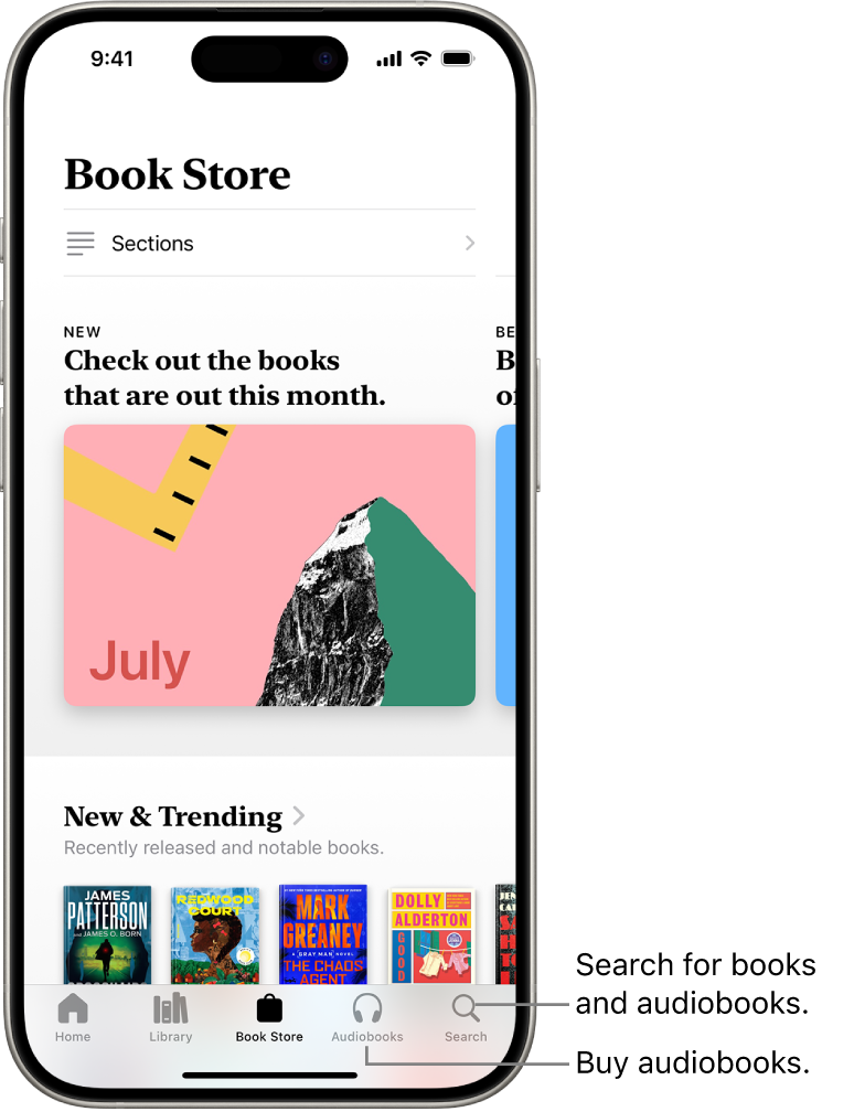 Buy books and audiobooks on iPhone – Apple Support (UK)