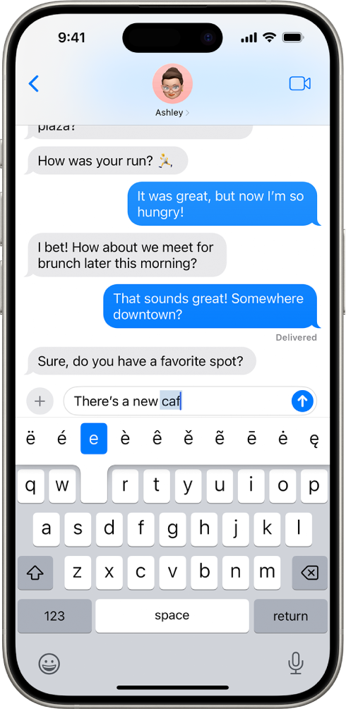 Type with the onscreen keyboard on iPhone - Apple Support
