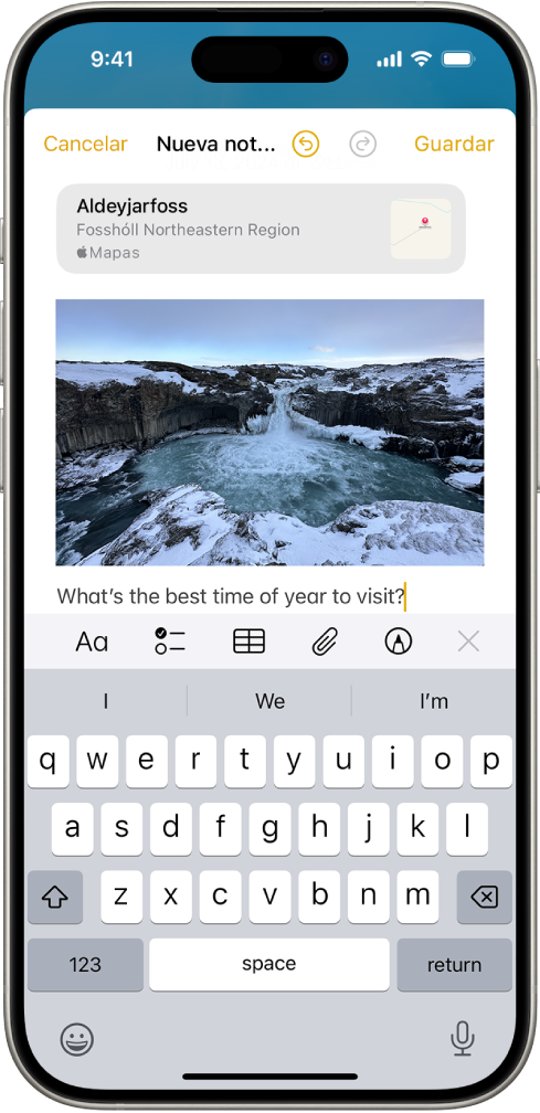 Introducción a Notas en el iPhone - Soporte técnico de Apple (US)