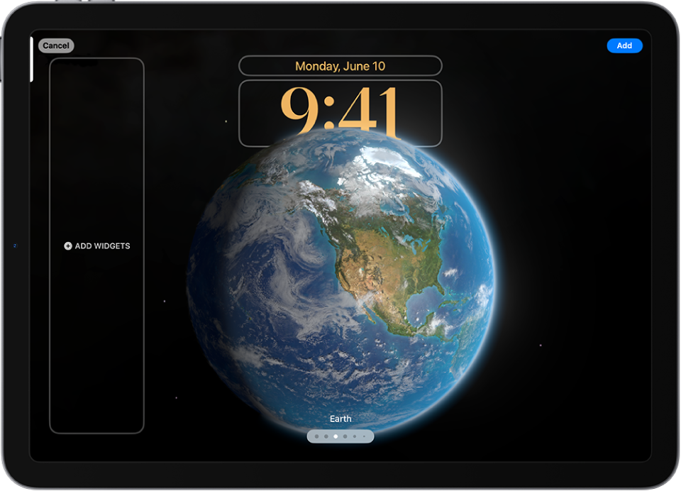 Create a custom iPad Lock Screen - Apple Support