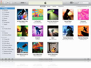 The iTunes icon